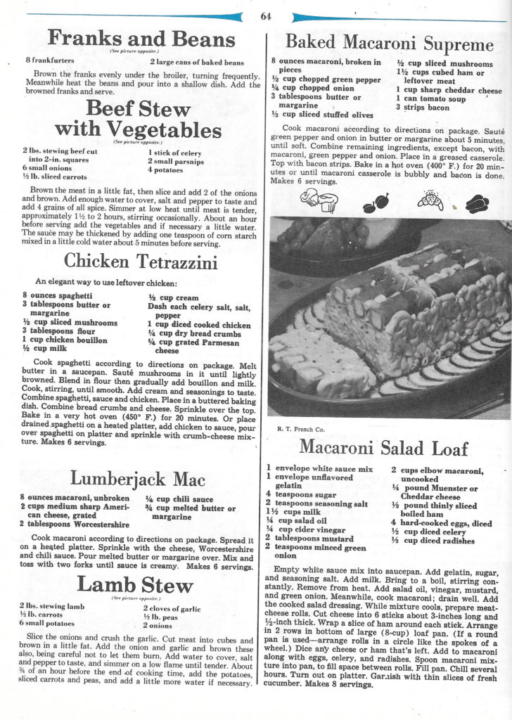 Complete Everyday Cookbook, Better Cooking Library, 1971.