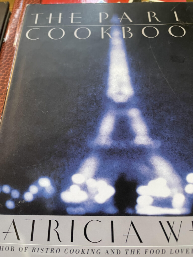 Paris Cookbook, Patricia Wells, 2001, First Edition
