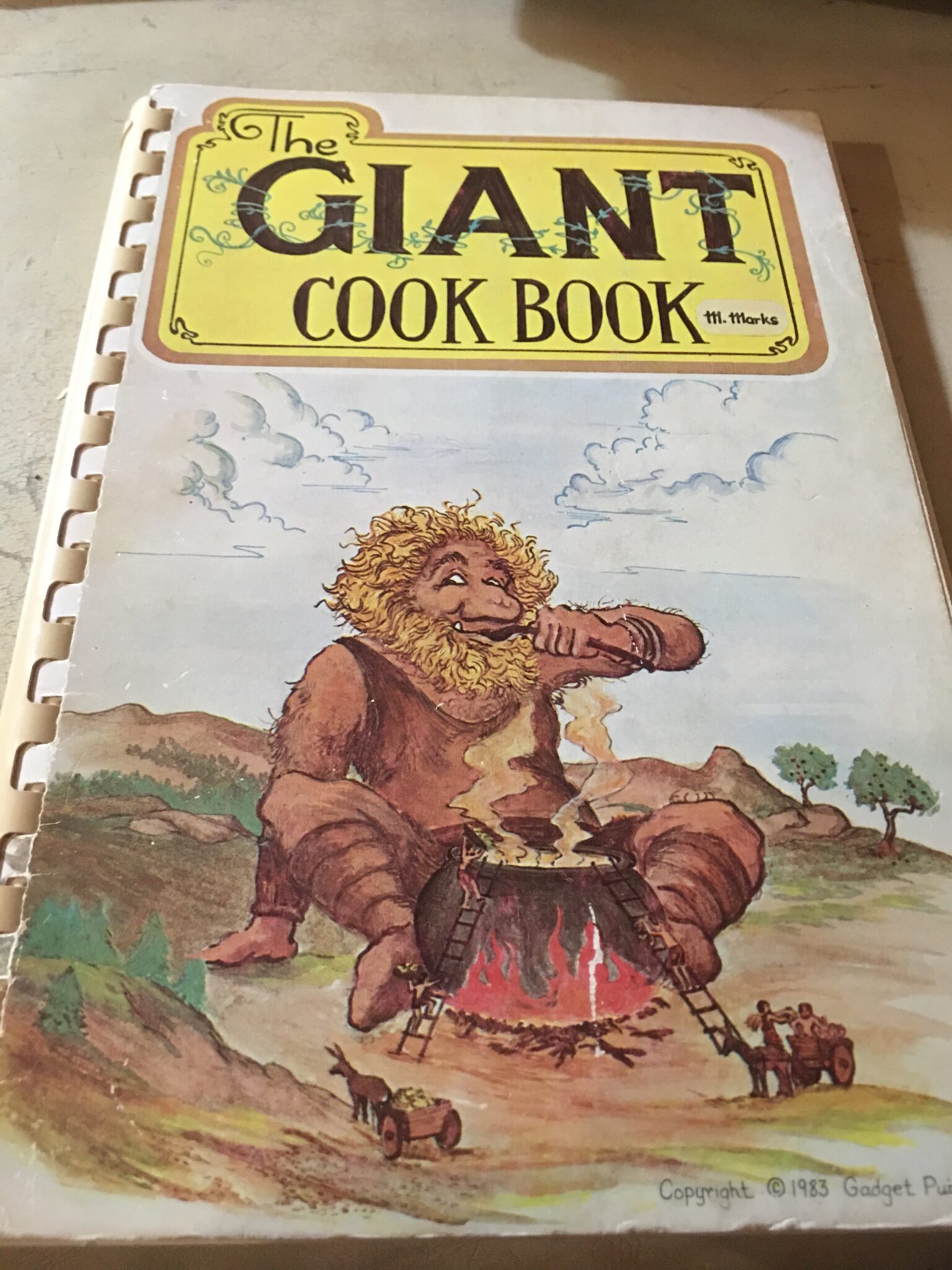 Giant Cook Book, 1983, First Edition, First Printing