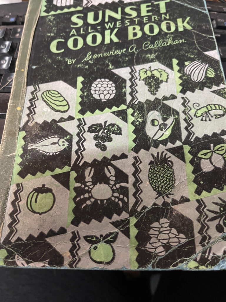 Sunset All-Western Cook Book, 1936, Genevieve A. Callahan