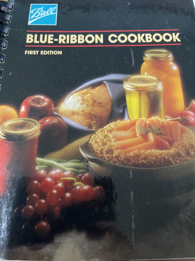 Ball Blue-Ribbon Cookbook, 1992, First Edition, First Printing