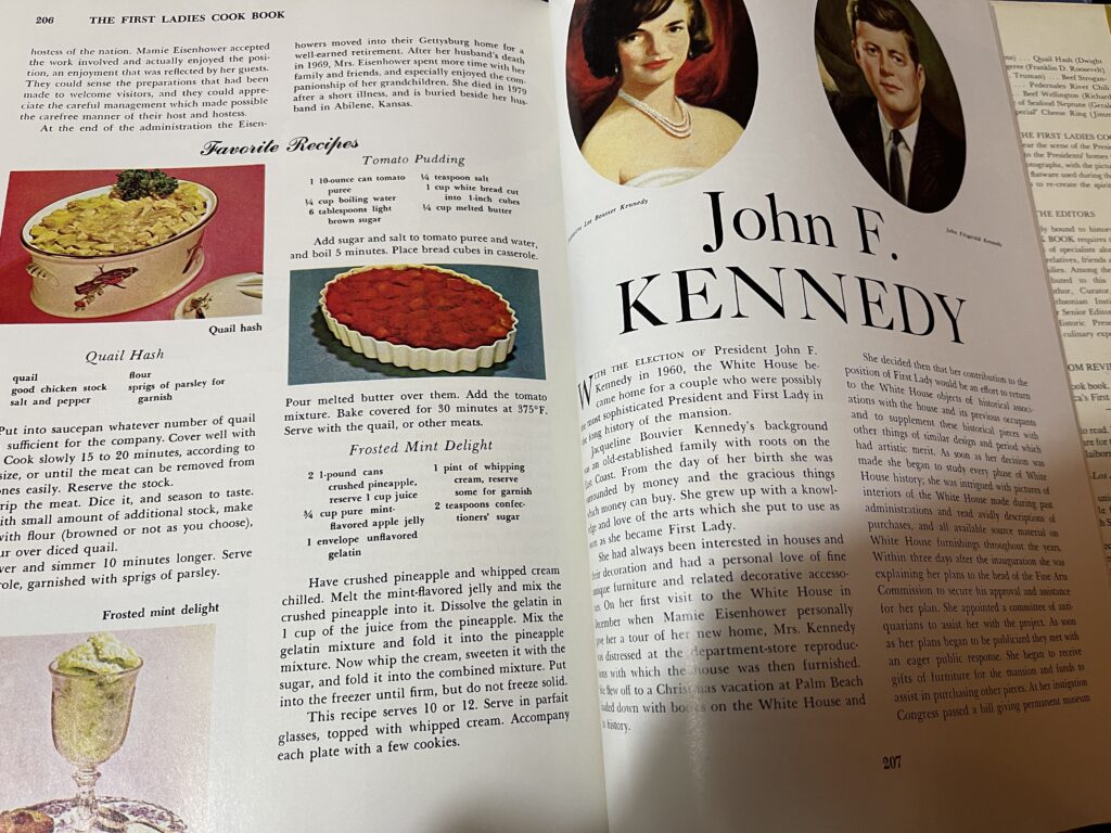 First Ladies Cook Book, 1982, Including Nancy Reagan