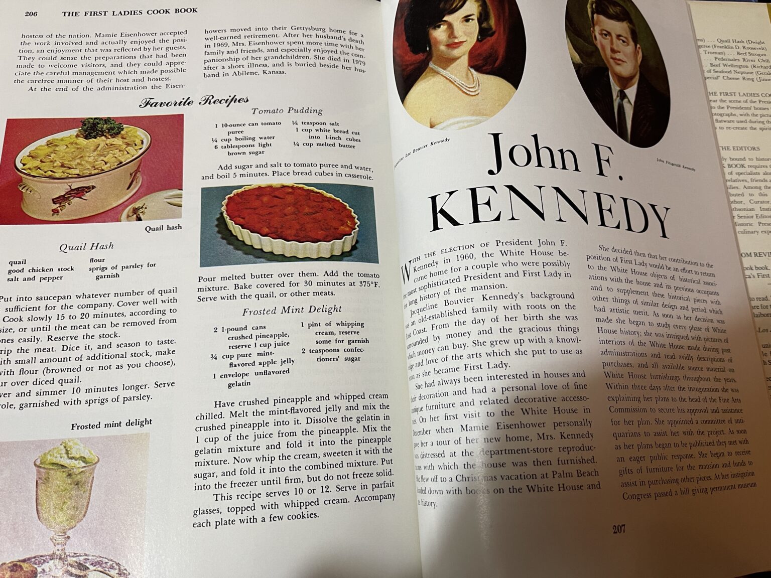 First Ladies Cook Book, 1982, Including Nancy Reagan