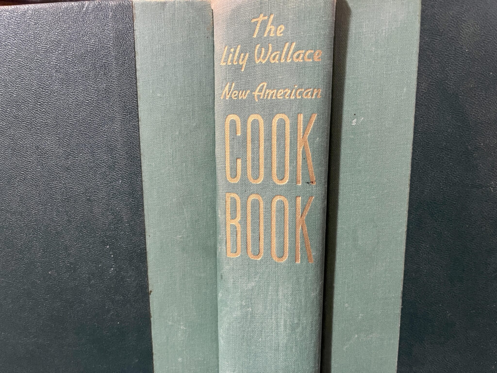 Lily Wallace New American Cook Book, 1941, 1945, Nearly Mint Condition